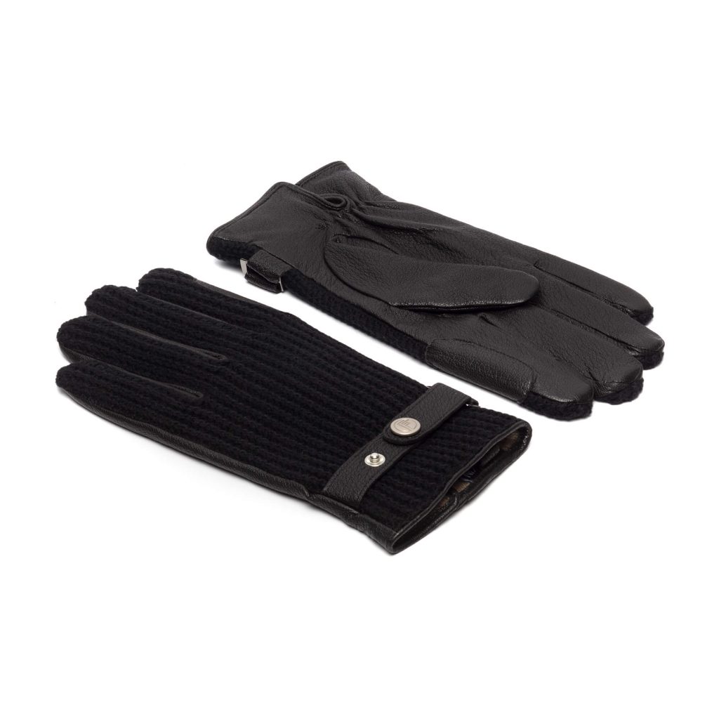 Wollen Handschoenen Heren | Ace Zwart | Frickin